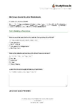 9th Grade Social Worksheets – TheWorksheets.CoM – TheWorksheets.com