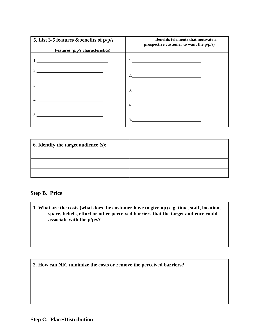 Marketing Worksheets – TheWorksheets.CoM – TheWorksheets.com