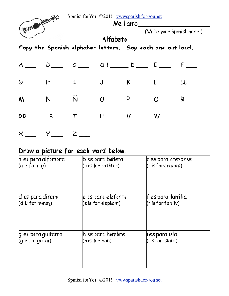 Spanish Alphabets Worksheets – TheWorksheets.CoM – TheWorksheets.com