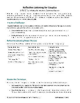 Active Listening Worksheets – TheWorksheets.CoM – TheWorksheets.com