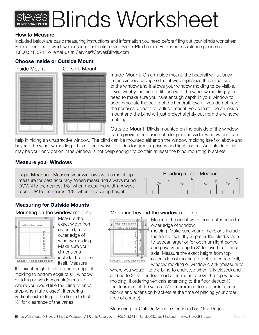 Blind Worksheets – TheWorksheets.CoM – TheWorksheets.com