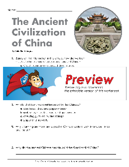 Chinese Worksheets – TheWorksheets.CoM – TheWorksheets.com