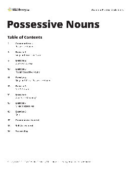 Common Proper And Possessive Nouns Worksheets – TheWorksheets.CoM ...