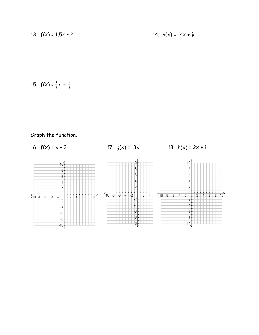 Functions Worksheets – TheWorksheets.CoM – TheWorksheets.com