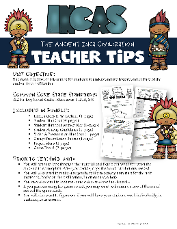 Inca Studyguide Worksheets – TheWorksheets.CoM – TheWorksheets.com