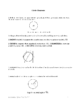 Inscribed Angles Theorem Circles Worksheets – TheWorksheets.CoM ...
