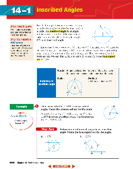 Inscribed Angles Theorem Circles Worksheets – TheWorksheets.CoM ...