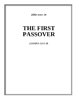 Passover Worksheets – TheWorksheets.CoM – TheWorksheets.com