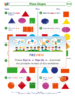 Plane Figures First Grade Worksheets – TheWorksheets.CoM ...