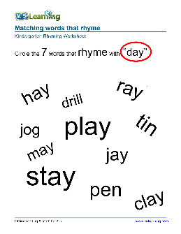Rhyming Worksheets – TheWorksheets.CoM – TheWorksheets.com