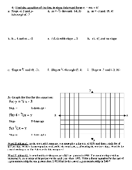 Slope On Graph Paper Worksheets – TheWorksheets.CoM – TheWorksheets.com
