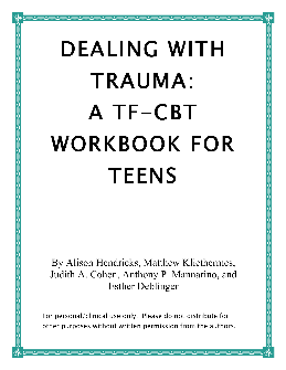 Trauma Worksheets – TheWorksheets.CoM – TheWorksheets.com