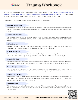 Trauma Worksheets – TheWorksheets.CoM – TheWorksheets.com